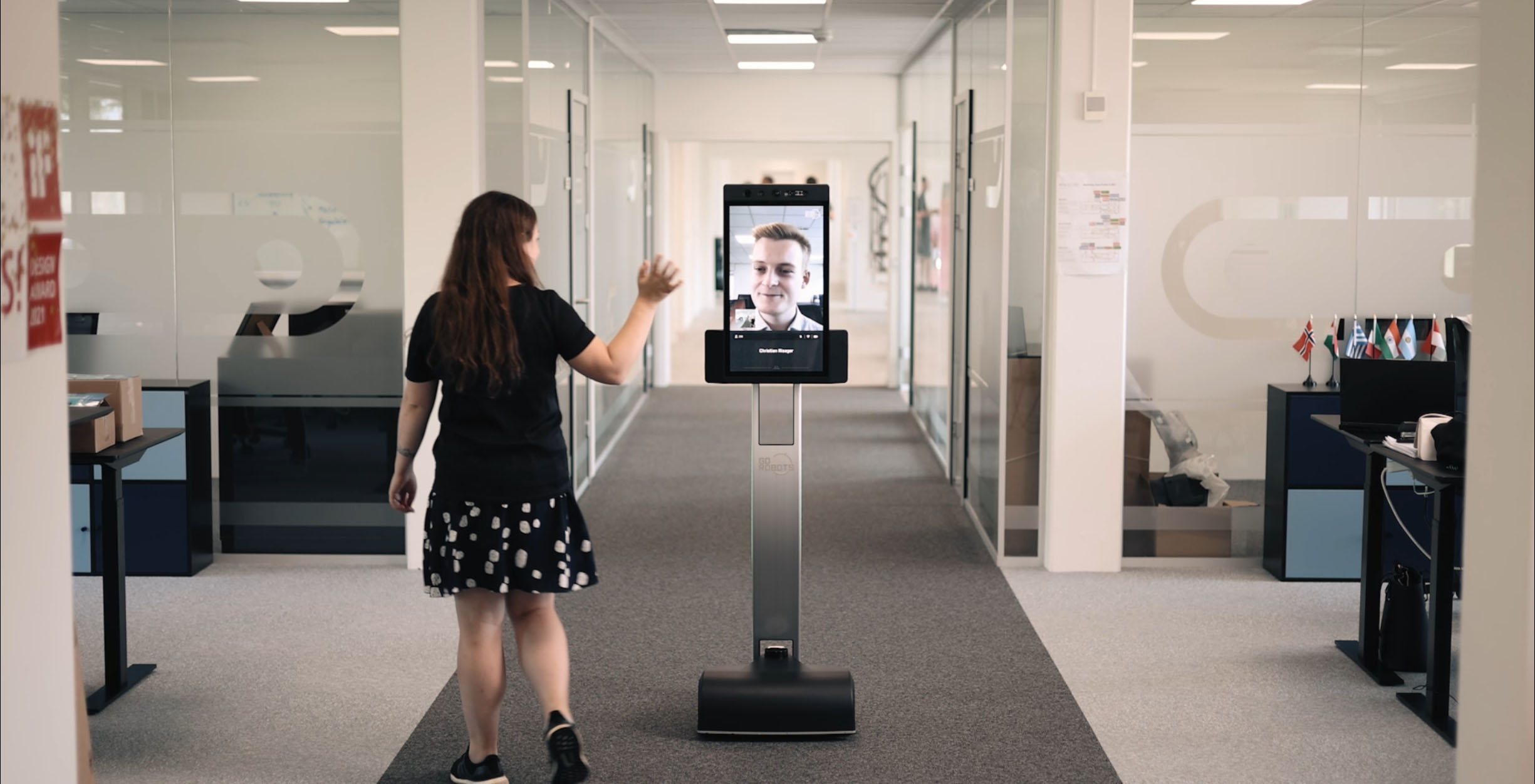 Overal aanwezig zijn met de GoBe telepresence robot
