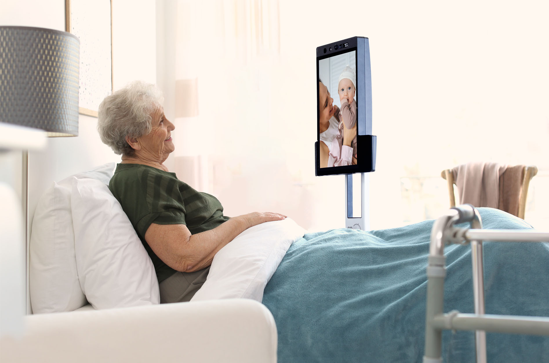 Blijf altijd in contact dankzij de GoBe telepresence robot