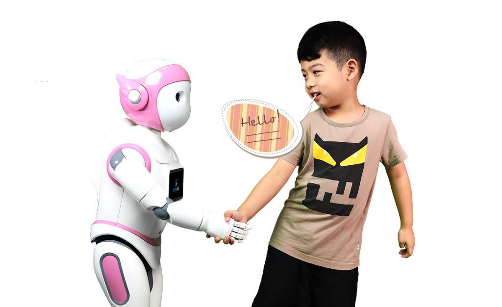 Ipal is een robot speciaal voor het onderwijs en zorg