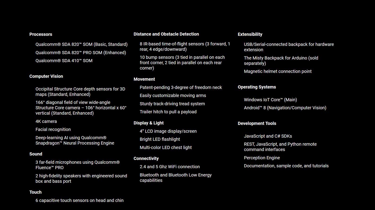 De Misty II is de ideale robot voor onderwijs doeleinden
